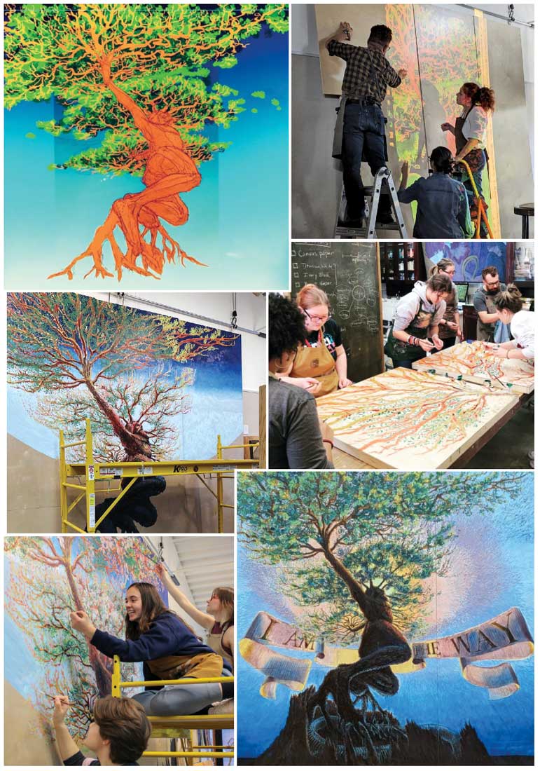 Serving through art – FORWARD IN CHRIST